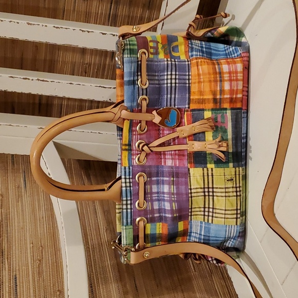 Dooney & Bourke | Bags | Dooney And Bourke Picnic Plaid Patchwork Ants ...
